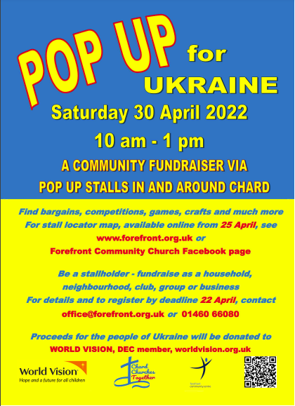 Pop up for Ukraine | Church of St Mary the Virgin, Chard